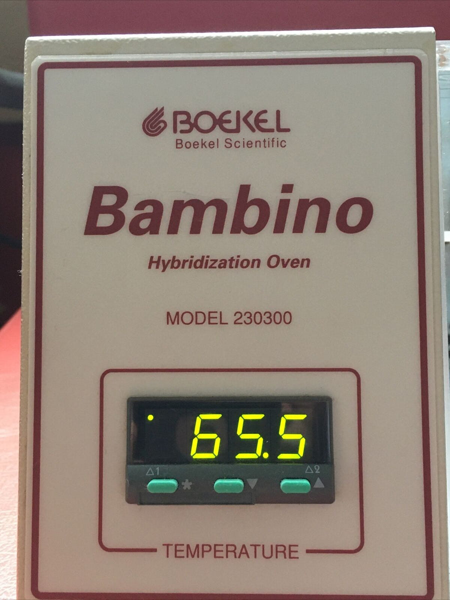 Boekel Bambino D4458 Hybridization Oven Model 230300 for Two Tubes – Midwest Microscope Boneyard