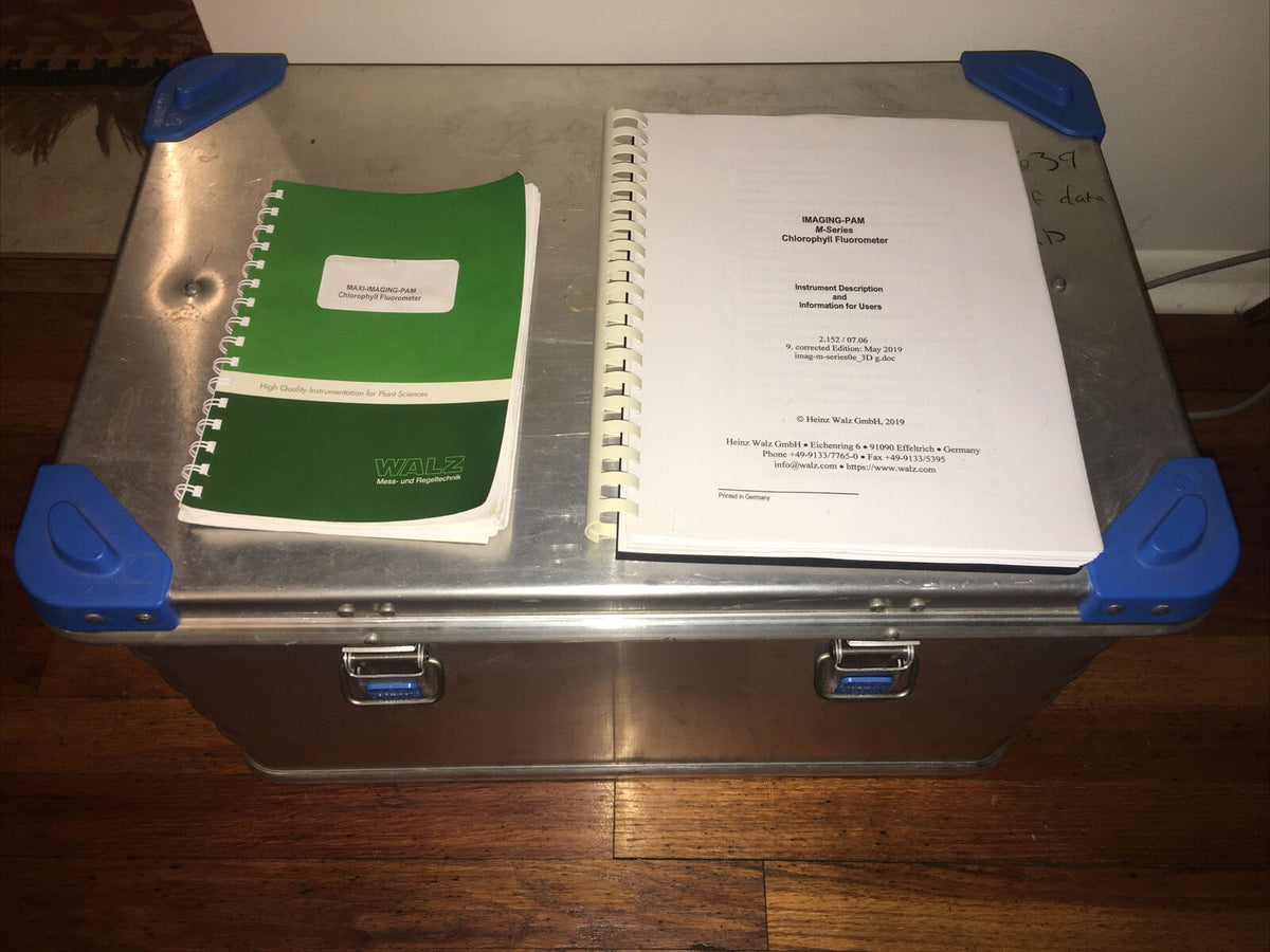 Walz Imaging Pam Maxi Chlorophyll Fluorometer NIR – Midwest Microscope ...