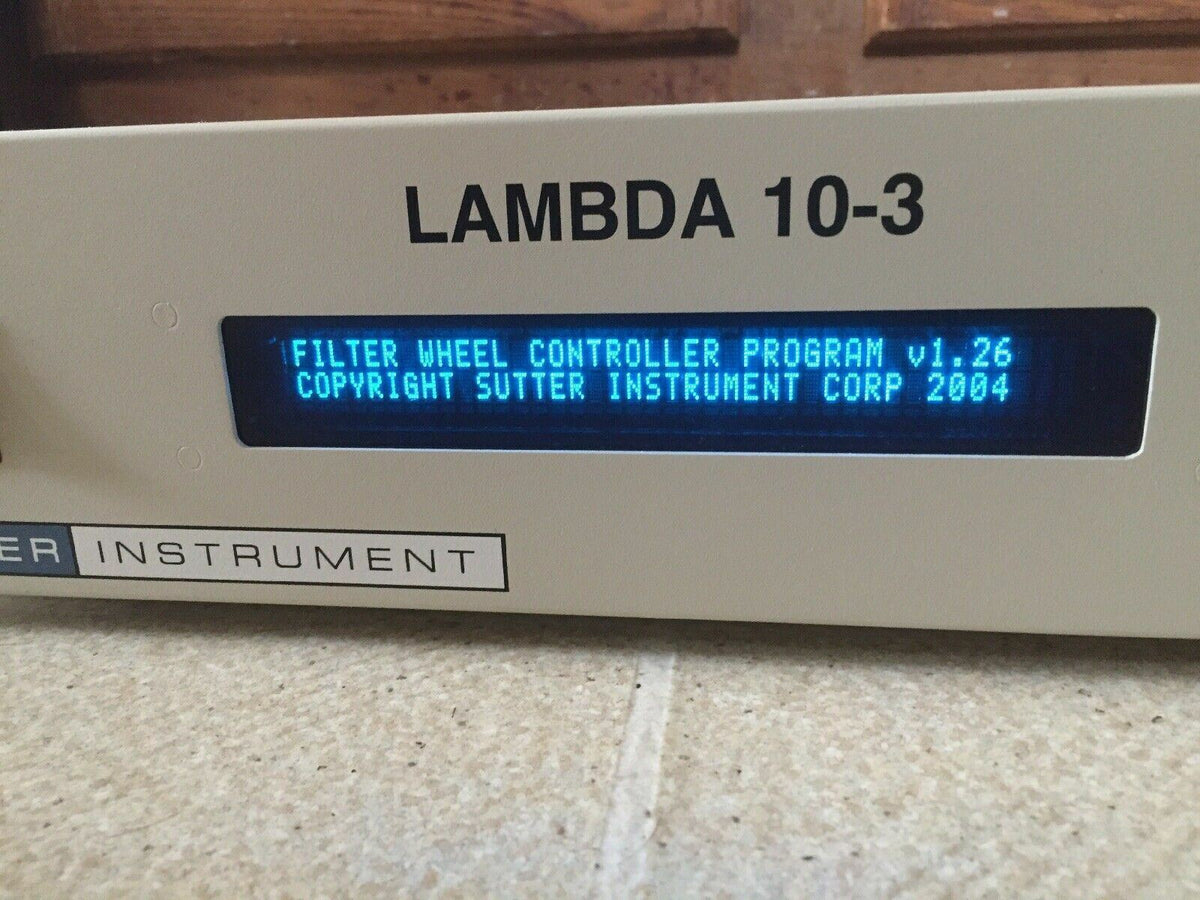 Sutter Instruments Shutter Filter Wheel Controller Lambda 10-3 ...