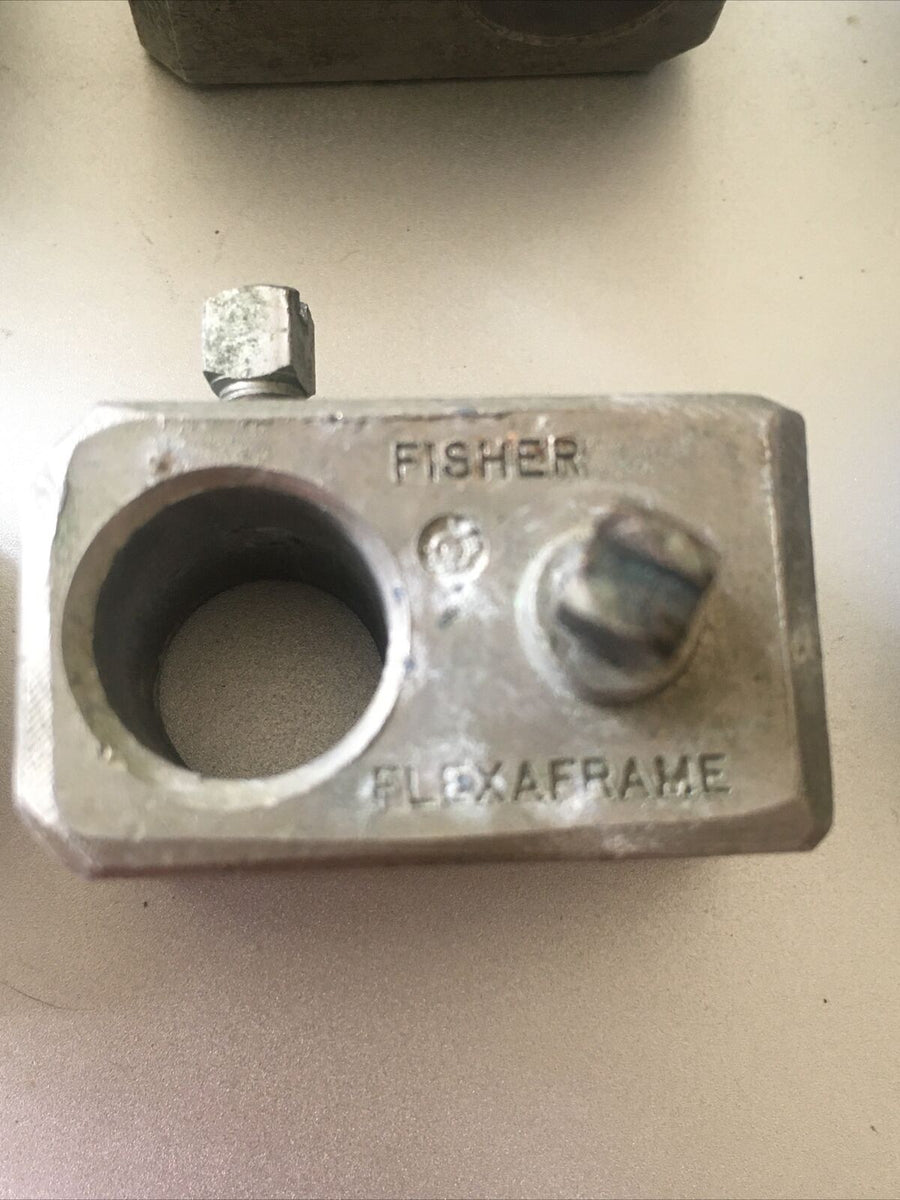 Lot Of 7 Fisher Scientific Flexaframe Alloy LAB 1/2” ROD CLAMP HOLDER ...