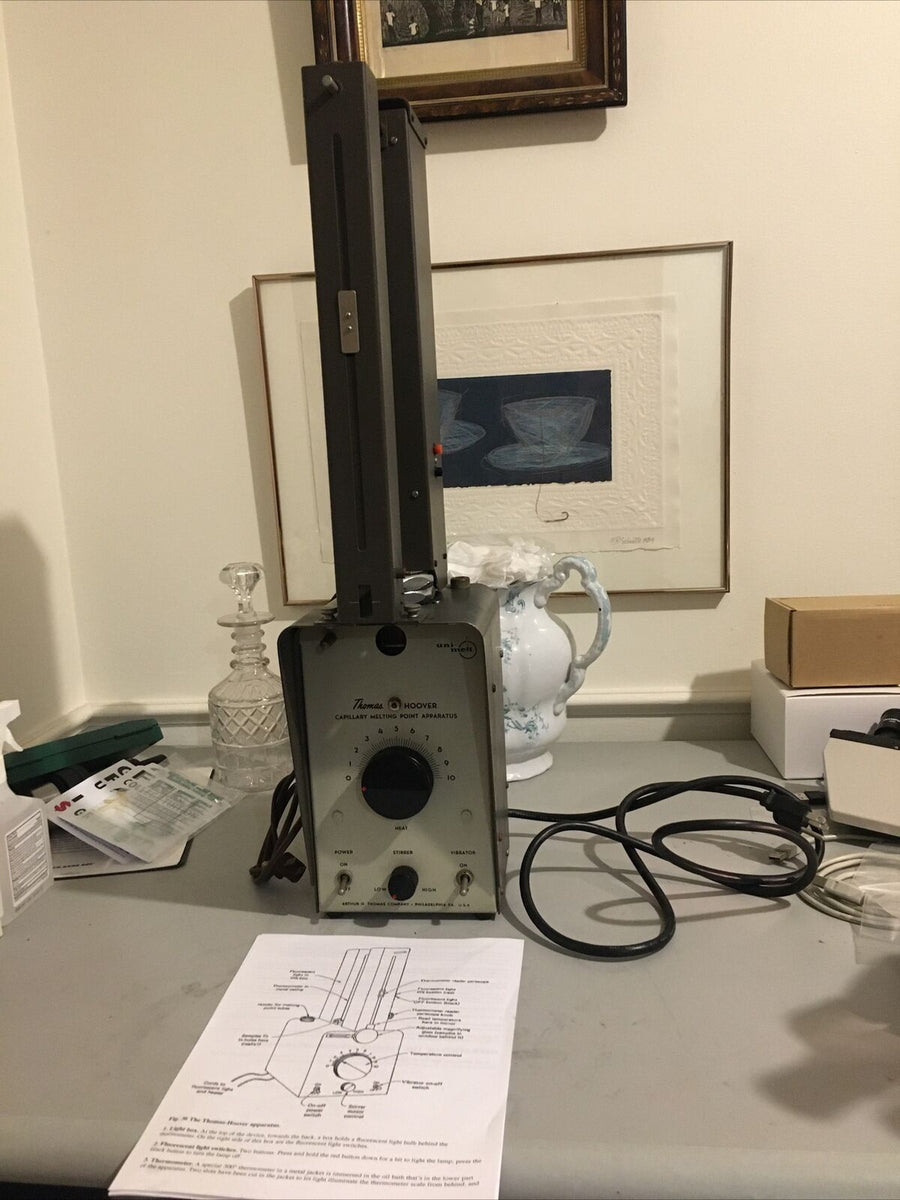 Thomas Hoover Capillary Melt Point Apparatus Mod. 6404-K Periscope Par ...