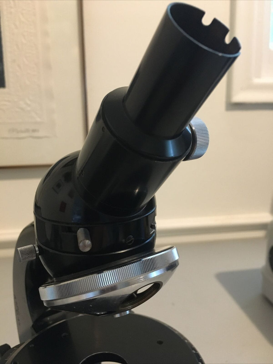 Zeiss Polarizing Microscope with Rotating Stage Mono Scope w Flip-in L ...