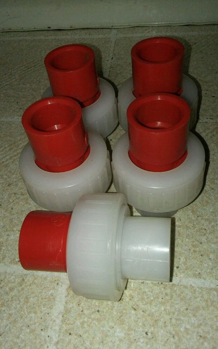 New Orion 3/4" PVDF Union Ultrapure Water DN20 d25 Acid/Base Plating ...