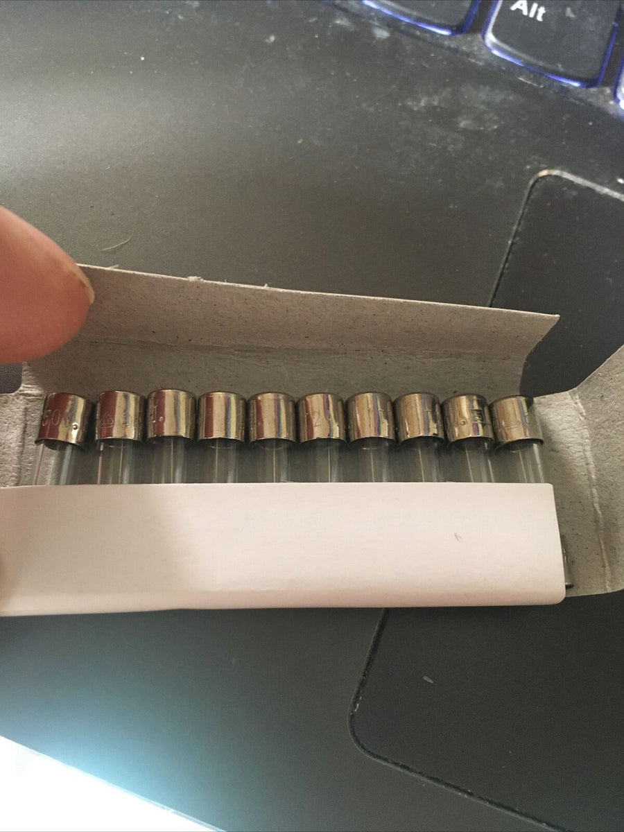 One Box Schurter 5x20mm Miniature Fuse Links 0034.3120 10 PCs. T 2A L ...