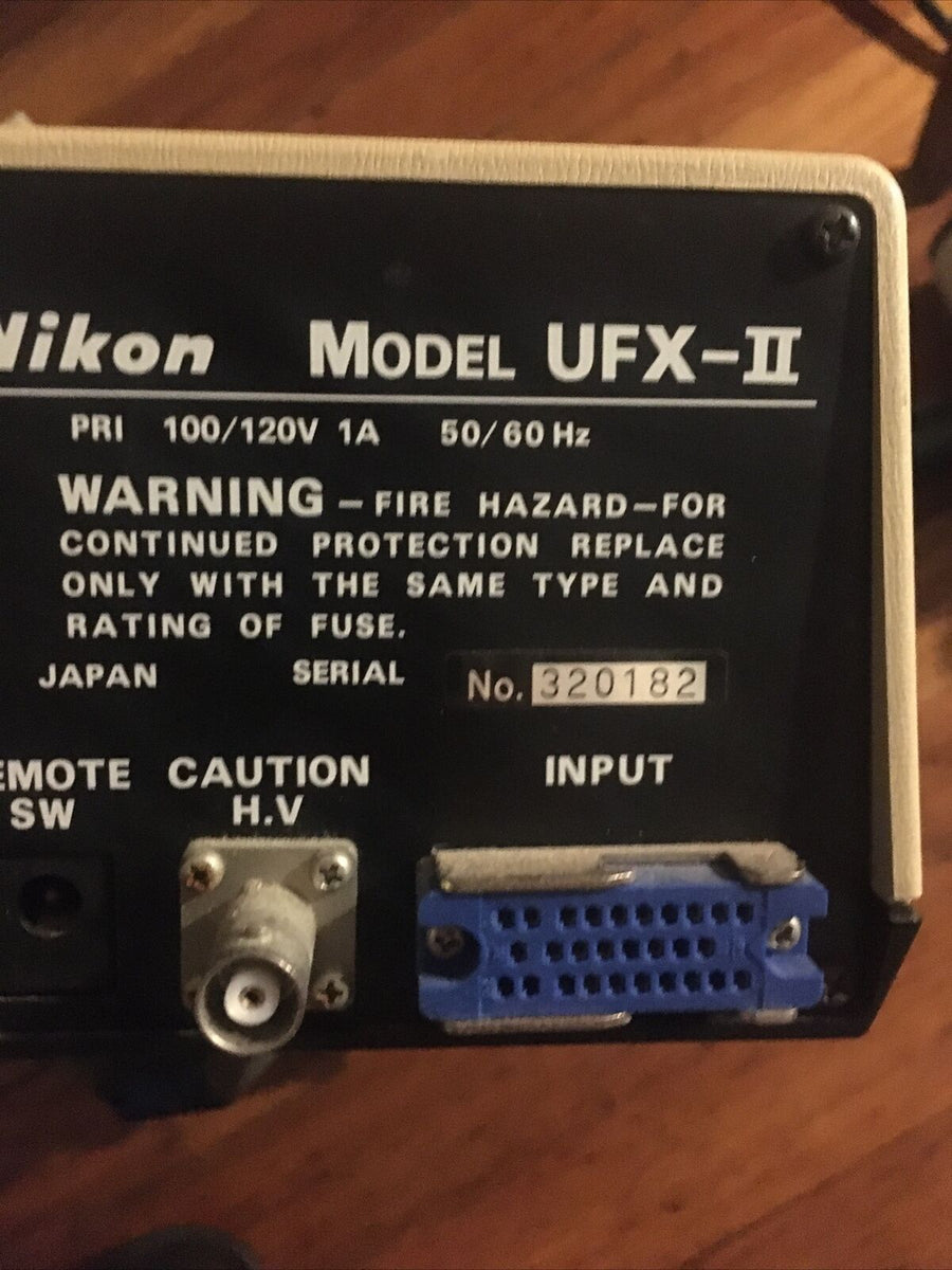 Nikon UFX-II Shutter Controller Box and Eyepiece and Camera Adapter ...