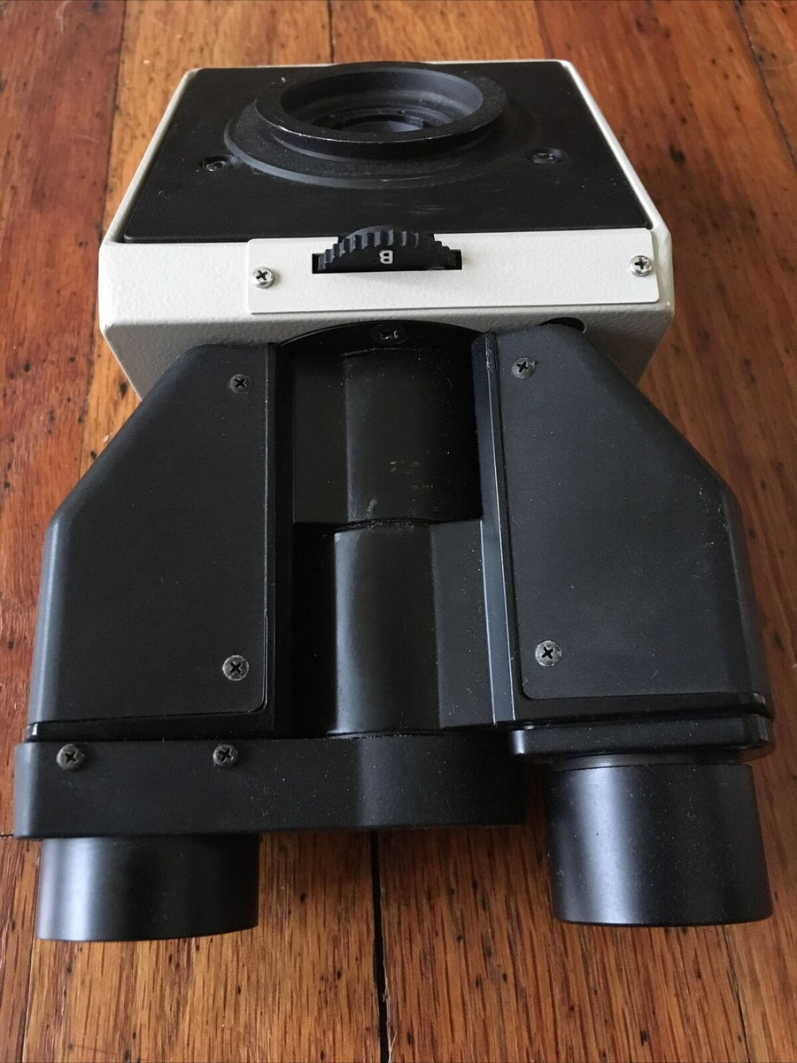 Nikon Binocular Microscope Head with Bertand Lens Polarizing Pol Parts ...