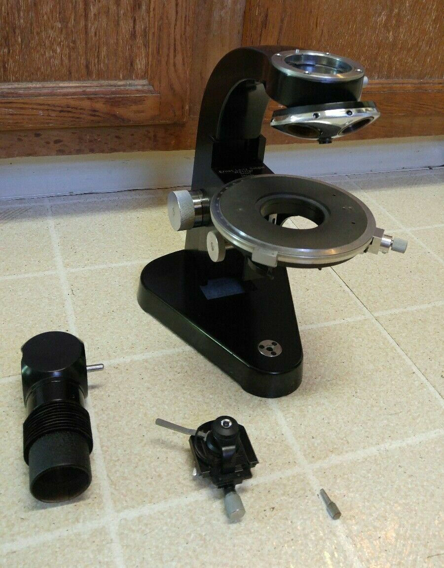 Leitz SM-Pol Polarizing Monocular Flip-in Analyzer Quadruple Nosepiece ...