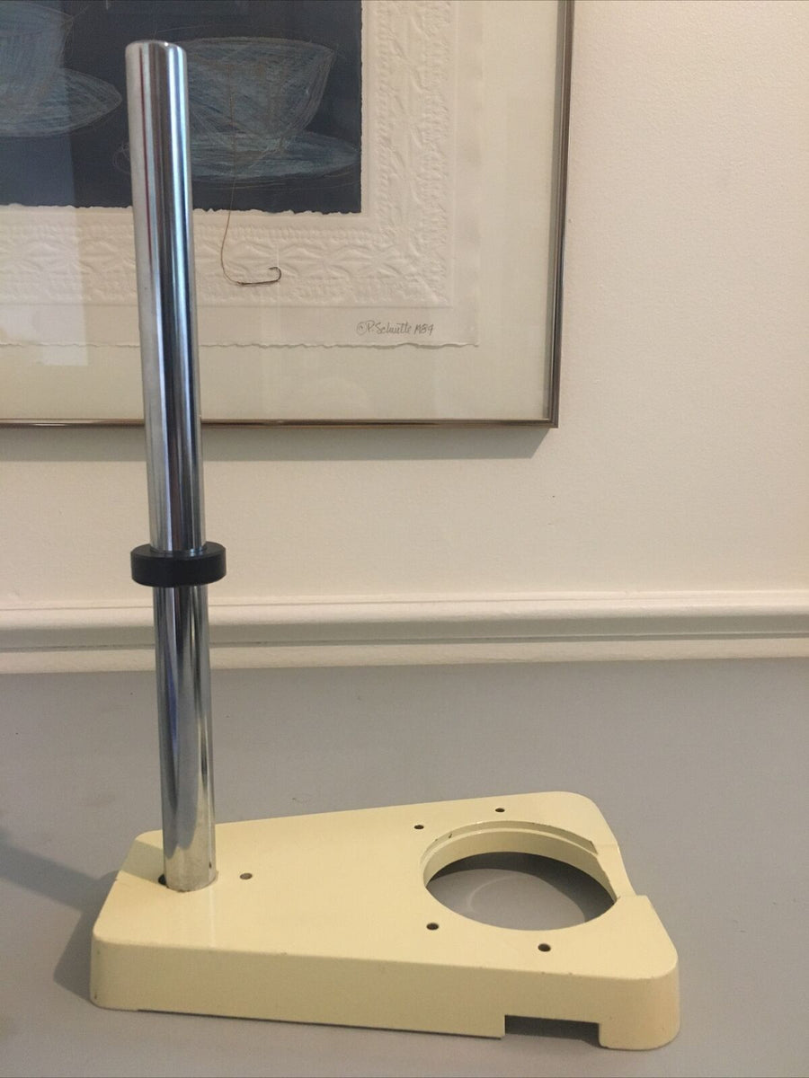Wild Heerbrugg M5 Stereozoom Microscope 1' Tall Stand 20mm Shaft / Saf ...