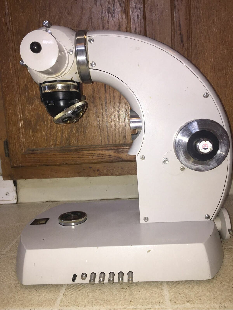 Zeiss Universal Microscope Base Stand Optovar Turret Optical Path Sele ...