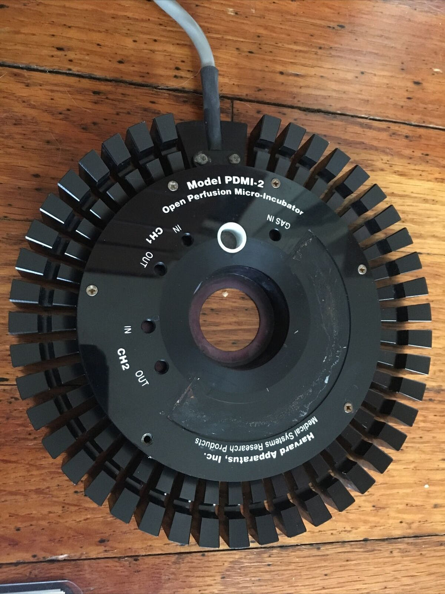 Harvard Appara. Microscope PDMI-2 Micro-Incubator MA1 65-0043 / PDMI-A ...